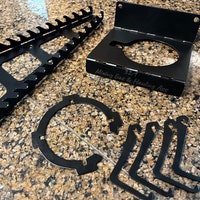 Air Tool Holder Rack DXF Files for Plasma, Workshop, Garage, CNC ...