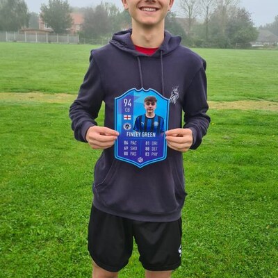 Personalised FIFA Card Football Gift ICON Father's Day FIFA 23 Football ...