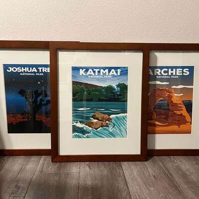 3 Poster Bundle Any 3 National Park Posters, National Park and Hiking ...