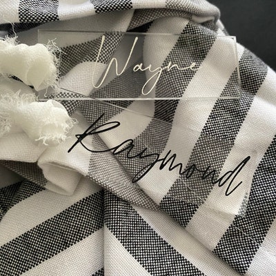 Custom Acrylic Place Card Custom Place Card Acrylic Name Tag Wedding ...