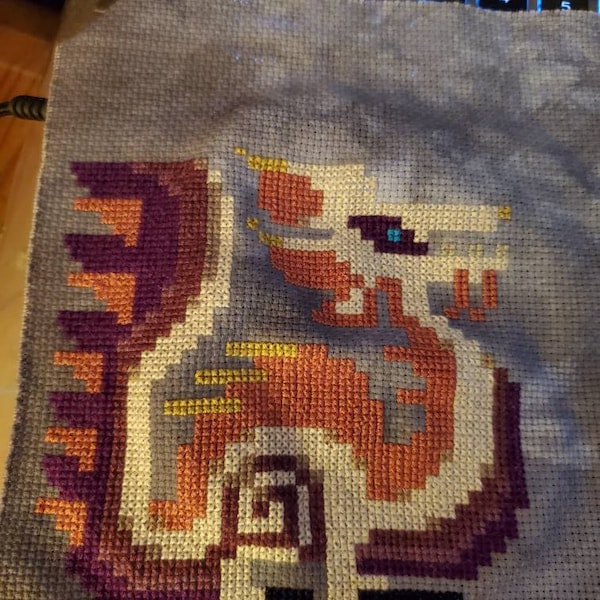 Monster Hunter Cross Stitch Pattern - Collection! (80 Monsters - 160 ...
