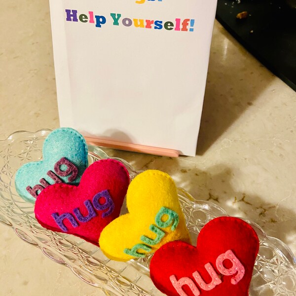 Pocket Hugs, Social Distancing Hug, First Day of School, Send a Hug ...