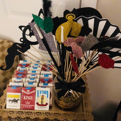 1920's Props Roaring Twenties Photo Booth Prop Set 22 Pieces Great ...