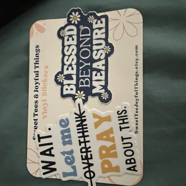 Christian Sticker, Wait Let Me Pray About This Sticker, Faith Sticker ...