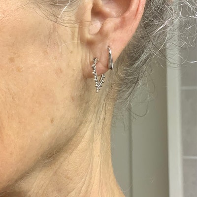 Minimalist Style Silver Neck Wire Neck Jewelry - Etsy