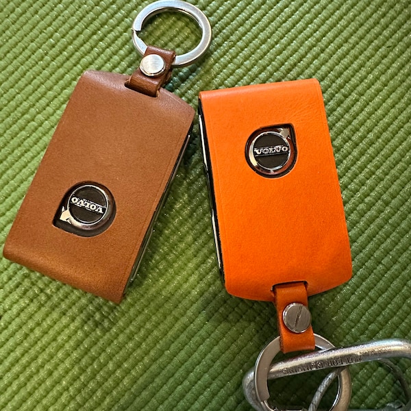 Volvo Series Leather Key Cover - XC40 XC60 XC90 XC70 S60 S80 S90 C30 ...