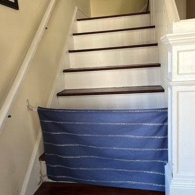 Fast Shipping Fabric Baby Gate - Etsy