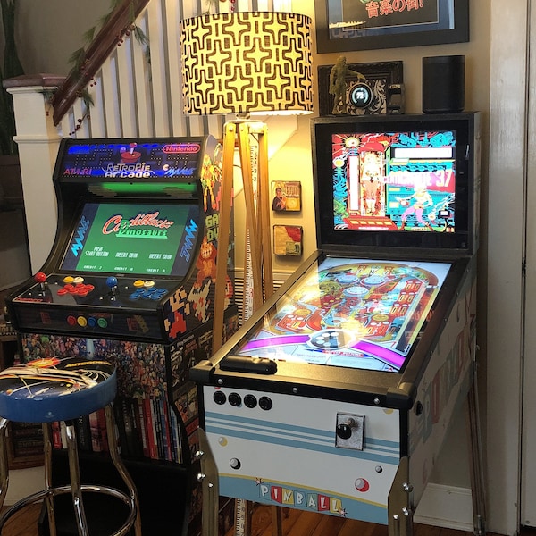 Multiple Size Virtual Pinball Machine, Pinup Popper, Visual Pinball 9 ...