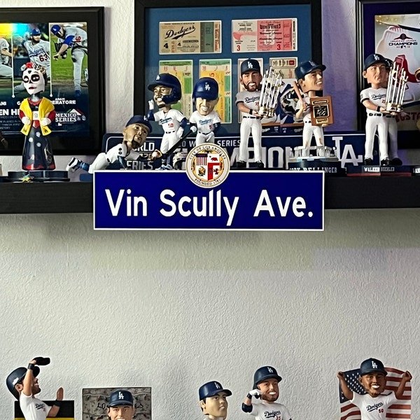 Vin Scully Ave Street Sign - Etsy
