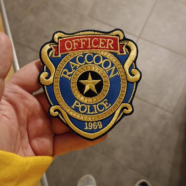 Resident Evil RPD Raccoon Police Department Embroidered Patch Uniform ...