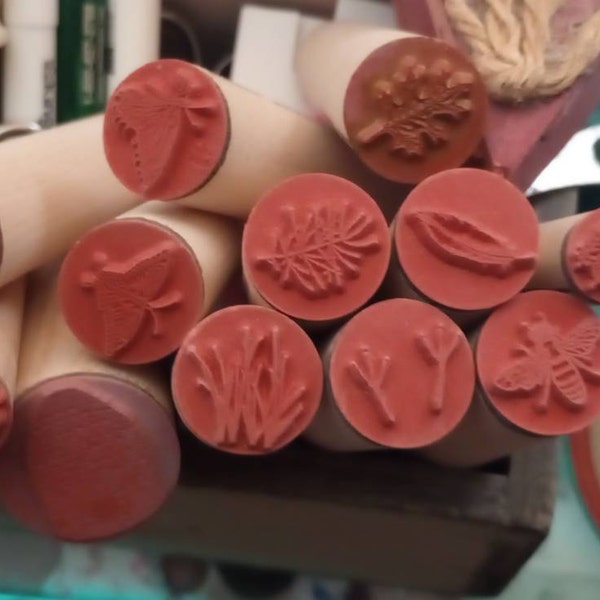 Bird Tracks Rubber Stamp - Etsy