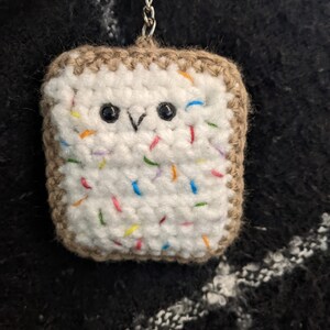 Toaster Pastry Keychain PDF Crochet Pattern - Etsy