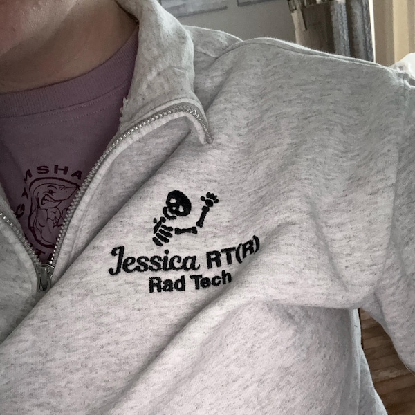 Personalized X-ray Sweatshirt, Gift for Radiographer, Radiology Grad ...