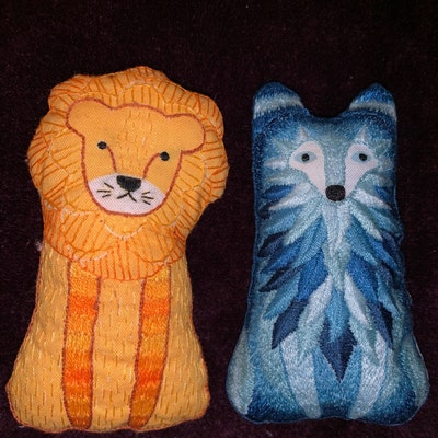 Wolf Embroidery Kit - Etsy Australia