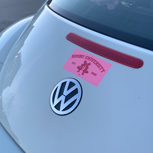 Bimbo University Bumper Sticker - Etsy