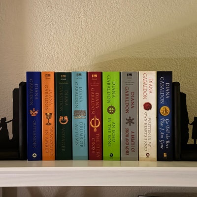 Outlander Bookends/outlander Gift/scotland/book Shelf/craigh Na Dun ...