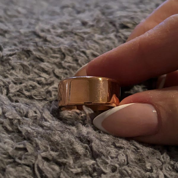 Copper Ring | Copper Engagement Ring | Copper Stacker Ring | Copper ...