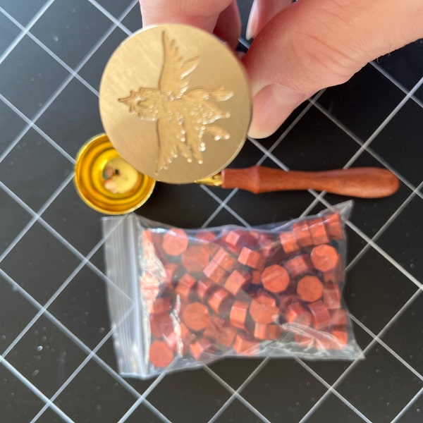 Strahd Zadrovich Family Crest Wax Seal Stamp - Vampire Wedding ...