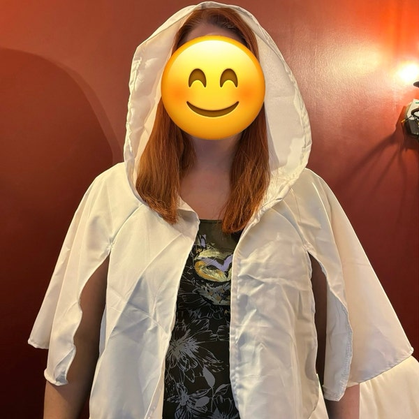 Enchanted Short Hooded Cape With Sleeve Slits SVANA - PDF Sewing ...