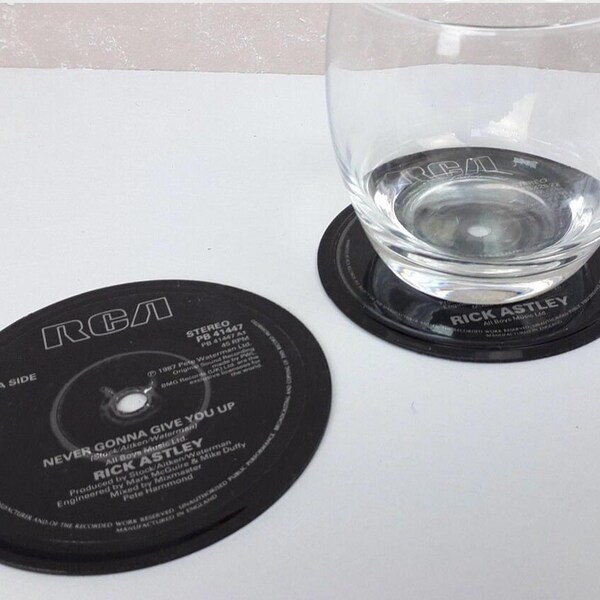 Real Vinyl Record Personalised Label 45rpm - Etsy