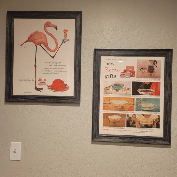 PINK FLAMINGO AD With Jelly, Pink Flamingo Poster, Vintage Kitchen ...