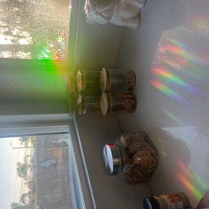 Crystal Corner Suncatcher // Window Decal // Prism Sticker // - Etsy