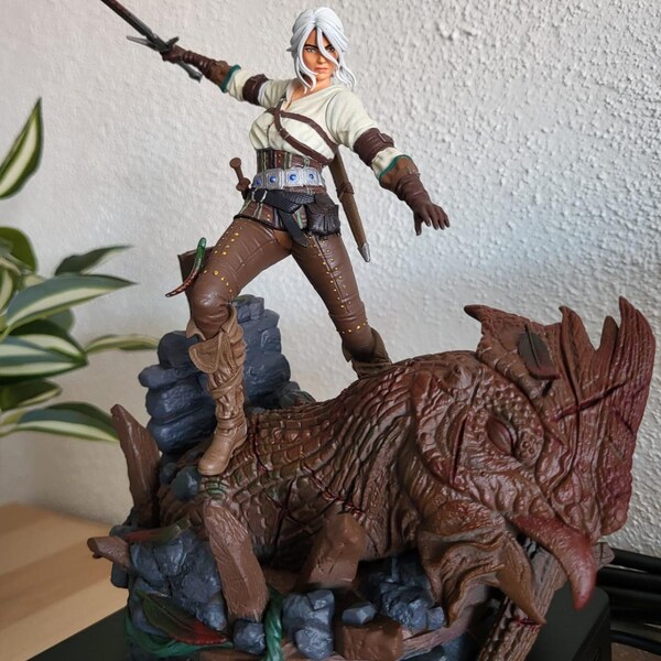 Dungeons & Dragons Drizzt Do'urden Bust 3D Printed Gift for Gamer ...