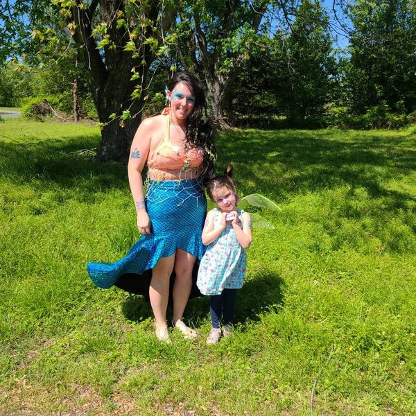 Mermaid Skirt 17 Colors Salsa Mermaid Skirt Fish Tail Costume, Festival ...