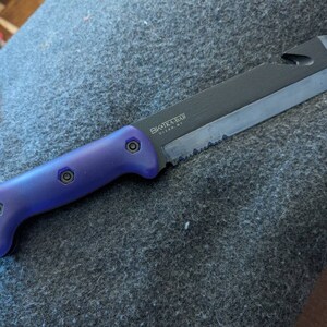 Knife Scales for Becker Ka-bar BK16, BK15, BK17, BK18 Cast Resin ...