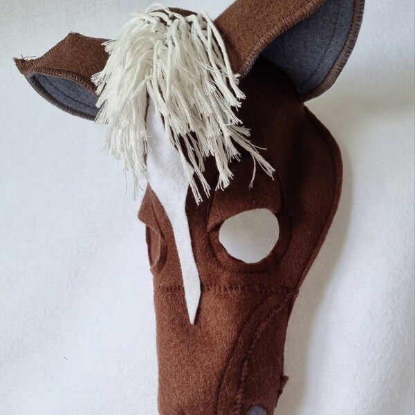 Horse Mask PDF Pattern - Etsy