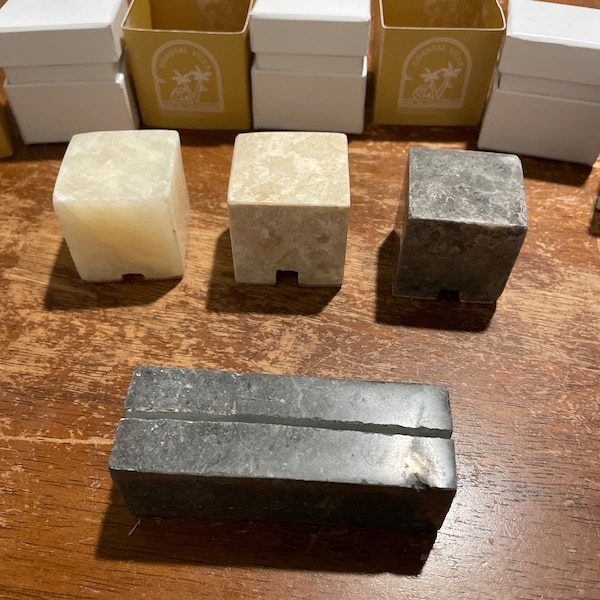 Marble Cube Cable Holder/ Cable Management Holder/cable Organiser/desk ...