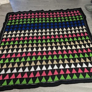Merry Mosaic Trees Mosaic Crochet Charts ONLY - Etsy