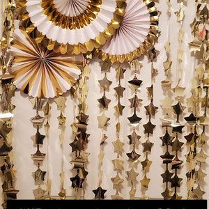 Garden Tea Party Backdrop Fans | Etsy