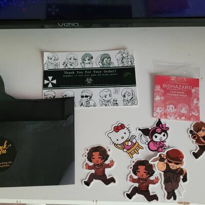 BIOHAZARD 4 FANMADE Mini Sticker Pack バイオハザード 4 ミニーステッカーパック - Etsy