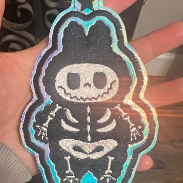 Crested Gecko Skeleton Sticker - Etsy