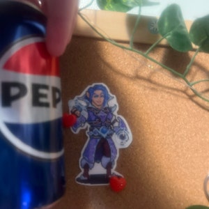 Overwatch 2 Lifeweaver Pixel Spray Vinyl Sticker Decal, Laptop, Phone ...