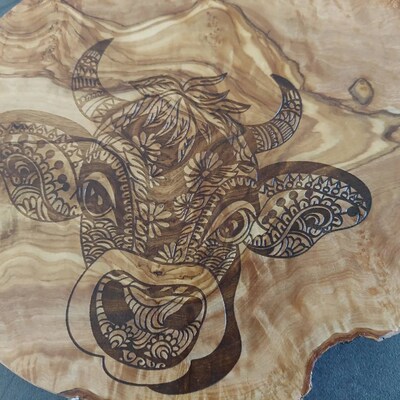 Cow Mandala Svg / Zentangle Cow Svg / Intricate Svg File / Cricut ...