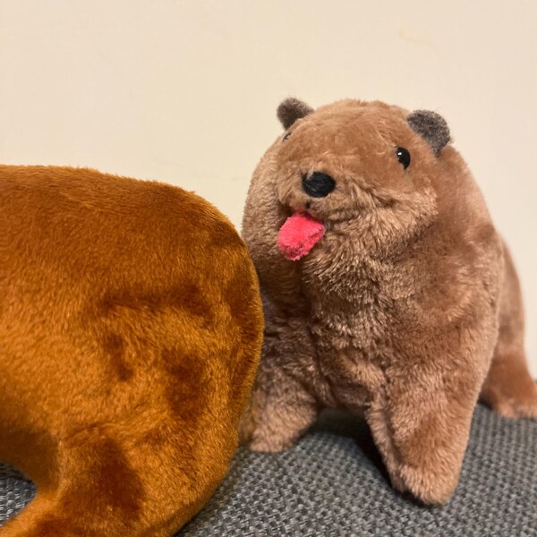 Pika Plushie - Stuffed Toy Pika - Unusual Stuffed Animals - Etsy