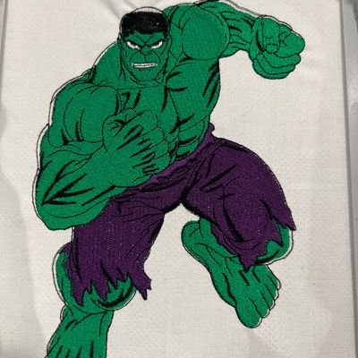 Hulk Embroidery Design Files for Machine Embroidery. - Etsy