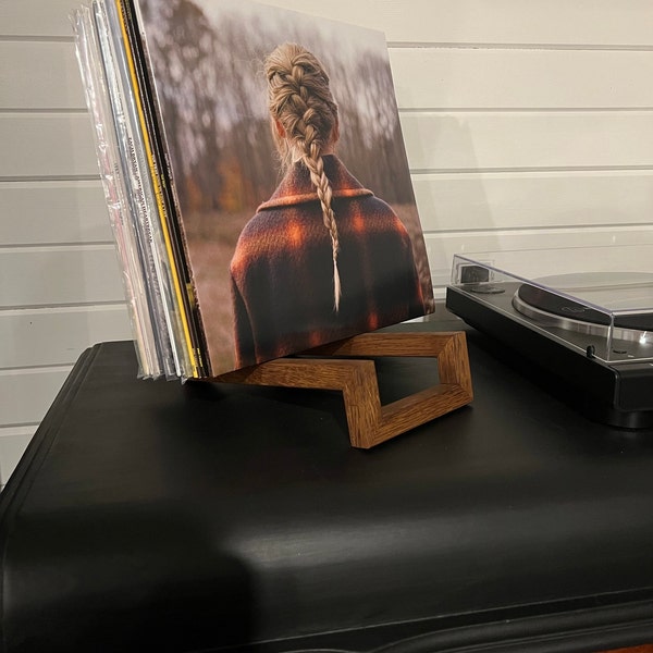 Unique Vinyl Rack, Wood Vinyl Records Storage, Modern Design ...