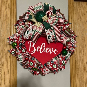 Autism Awareness Wreath for Front Door, Puzzle Piece Wreath, Autism ...