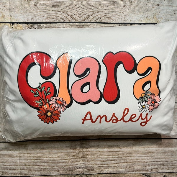 Boho Floral Retro Alphabet Set With Clipart PNG Files Retro Doodle ...