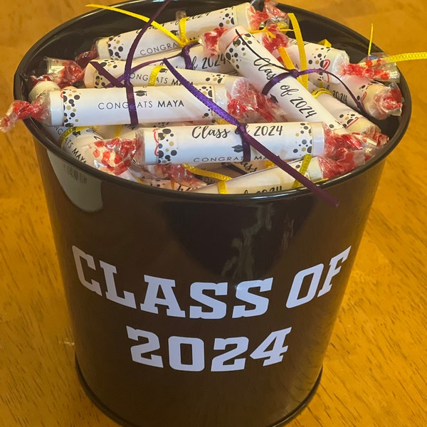 40 Smartie Diplomas Favors,graduation Party Favors,graduation Favors ...