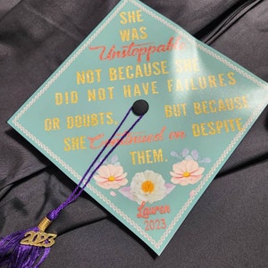 I Gave My Blood Sweat and Tears for This Grad Cap Topper - Etsy
