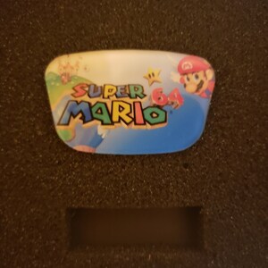 Super Mario 64 Custom Nintendo 64 Jewel, Badge, Faceplate - Etsy