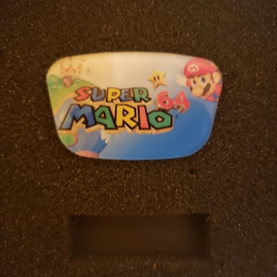 Super Mario 64 Custom Nintendo 64 Jewel, Badge, Faceplate - Etsy