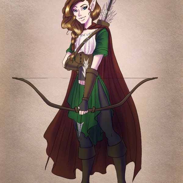 Deer Skull Mage Art Print / Crow Art Print / Art Print / Goth Art ...