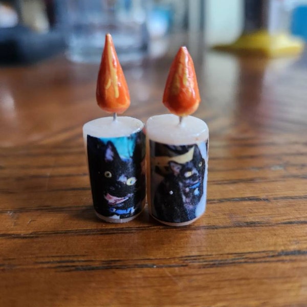 Mini Clay Nicho Candles: Pet Memorial Altar Decorations - Etsy