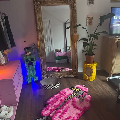 Fluffy 3d Custom Phone Rugs, Tufted Handmade High Pile Carpet, Phone ...