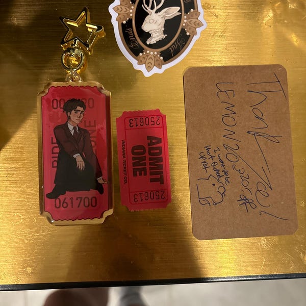 RTC Ticket Keychains - Etsy